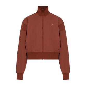 adidas by Stella McCartney Logo Sweatshirt - - Sport - Damen - Rot - M