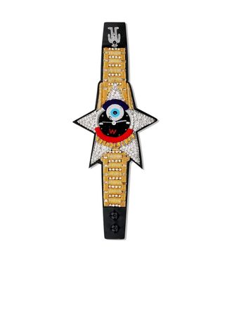 Walter Van Beirendonck Armband mit Sternauge - Gelb