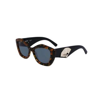 Karl Lagerfeld Femme, Accessoires, Brun, Taille: ONE Size Lunettes de soleil carr&eacute;es en ac&eacute;tate
