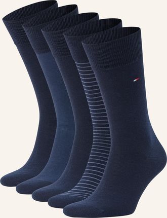 Tommy Hilfiger 5er-Pack Socken Mit Geschenkbox blau