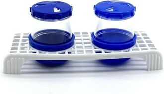 Kimmel Gewürzstreuer im Set Salzstreuer Pfefferstreuer, Plastik, Kunststoffgeschirr, Mehrweg, Farbe blau