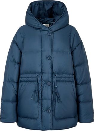 TOMBOY hooded drawstring jacket - Blau