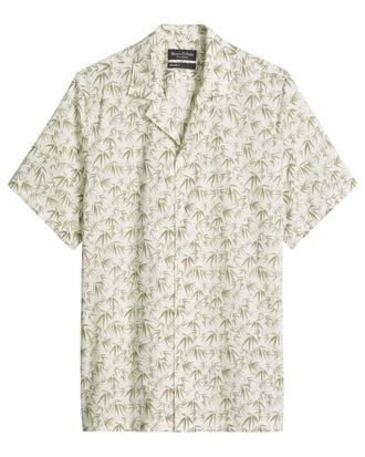 Marc O'Polo Kurzarmhemd aus Baumwolle mit floralem Print, Regular Fit in
