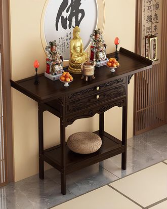 Generic Bambus, Altartisch, Meditationstisch, multifunktional, klassisches Design, f&uuml;r den Innenbereich