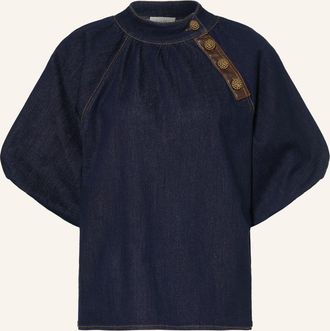 Joseph Ribkoff Jeansbluse blau