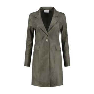 Hart by Helena Hart Single-Breasted Coats - - Coats - Damen - Gr&uuml;n - S