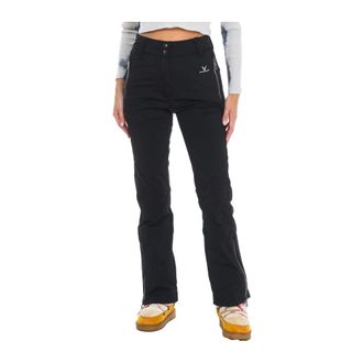 Vuarnet Pantalon de Ski Ajustable avec Gu&ecirc;tre Int&eacute;rieure - Femme - Sport - Noir - Taille: 38 FR