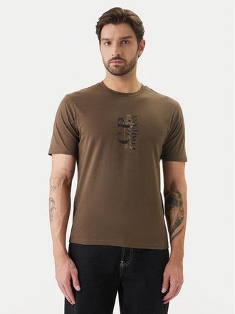C.P. Company T-Shirt 20CMTS084A005100W Gr&uuml;n Regular Fit