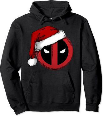 MARVEL Deadpool Icon Santa Hat Weihnachten Pullover Hoodie