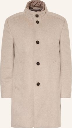 Joop Wollmantel Maiko Mit Herausnehmbarer Blende beige