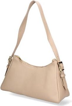 Gave Lux Sac &agrave; bandouli&egrave;re en cuir v&eacute;ritable pour femme Made in Italy 31x17x10 cm GLX228104623FBG, taupe, Taille unique