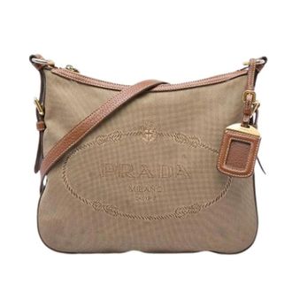 Prada Sac bandouli&egrave;re vintage doccasion - Femme - Pre-owned - Beige - Taille: ONE Size