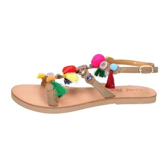 Coral Blue Femme, Chaussures, Multicolore, Taille: 39 EU Sandales en Daim pour Femme