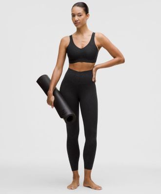lululemon Legging Glow Up taille haute pour Femmes - 64 cm - Noir/&Eacute; - Taille 10