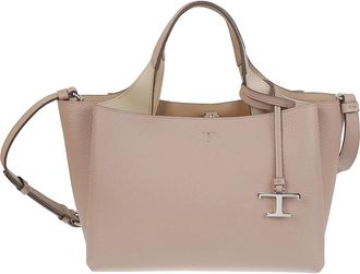Tod's Femme, Sacs, Rose, Taille: ONE Size T-timeless Tote