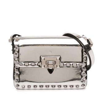 Valentino Pre-owned Rockstud23 Crossbody Bag - - Pre-owned - Damen - Grau - ONE SIZE