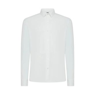 Roberto Ricci Design Rrd, Homme, Chemises, Blanc, Taille: 2XL Chemise à Col Ouvert