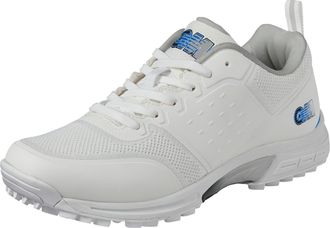 Gunn & Moore GM Maxi-Cricketschuhe mit Gummisohle, leichtes Strick-Mesh-Obermaterial, Fu&szlig;gew&ouml;lbeunterst&uuml;tzung, Komfort und reduziert Erm&uuml;dung, Allround-Grip, Gr&ouml;&szlig;e