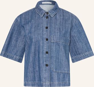 Lanius Lanius Jeansbluse blau