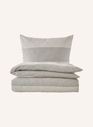 Hessnatur Hessnatur Biber Bettw&auml;sche-Set Seon grau