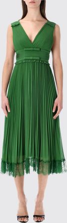 Self Portrait Robe SELF-PORTRAIT Femme couleur Vert