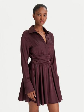 Guess Coctailkleid W5YK00 WF1T2 Braun Regular Fit