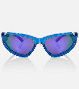 Balenciaga Lunettes de soleil Side Xpander ovales