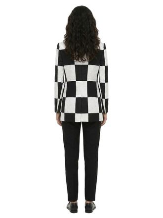 Dolce & Gabbana Womens Multicolor Acetate Blazer Clothing