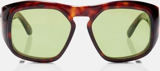 Valentino Lunettes de soleil VLogo carr&eacute;es