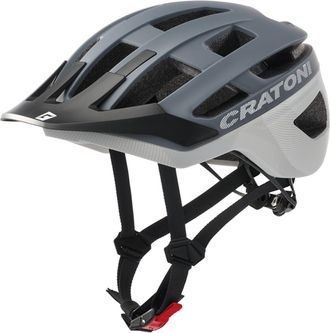 Cratoni Winora Unisex - Erwachsene Allrace Helme, Stone/Wei&szlig; Matt, M
