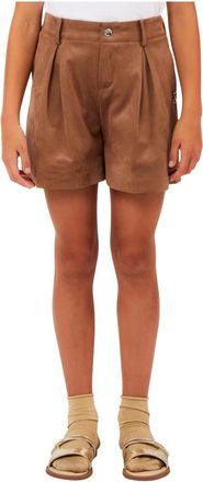 Liu Jo Femme, Shorts, Brun, Taille: 40 FR Short Shorts