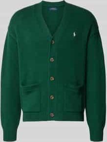 Polo Ralph Lauren Relaxed Fit Strickjacke aus reiner Baumwolle