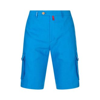Kiton Bermuda Shorts - - Shorts - Herren - Blau - W34