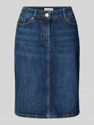 Christian Berg Regular Fit Rock in Denim-Optik