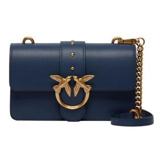Pinko Pinko, Femme, Sacs, Bleu, Taille: ONE Size Love One Mini