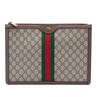 Gucci Sac bandouli&egrave;re en toile Pre-owned - Femme - Pre-owned - Beige - Taille: ONE Size