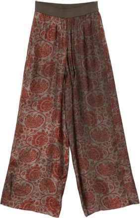 Uma Wang Pansy Weite Hose - - Trousers - Damen - Mehrfarbig - M