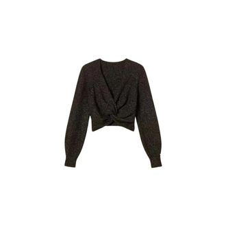 Twinset Maglia Doppio Uso Pullover - - Knitwear - Damen - Schwarzk - M