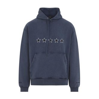 Balenciaga Oversized Hoodie - - Sweatshirts & Hoodies - Herren - Blau - L