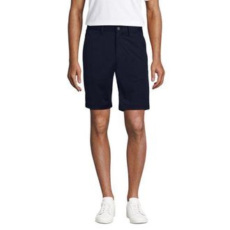 Lands End Golf-Shorts, Herren, Gr&ouml;&szlig;e:48-50 regular, Blau, Polyester, by Lands End