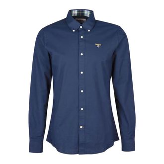 Barbour Zeitgem&auml;&szlig;es Oxford Baumwollhemd - - Shirts - Herren - Blau - L