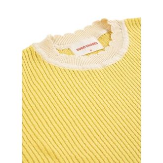 Bobo Choses Pull sans manches en maille ajour&eacute;e