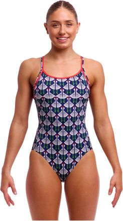Funkita Sitting Duck Einteiler Badeanzug f&uuml;r Damen Blickdicht und schnelltrocknend, Gr&ouml;&szlig;e:42