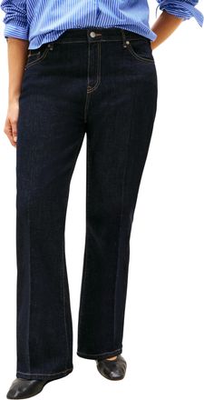 Tommy Hilfiger Damen Jeans Hose Rinse Bootcut Fit, Schwarz (Rinse), 48