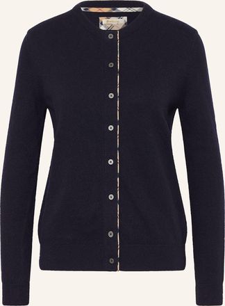 Barbour Strickjacke Pendle blau