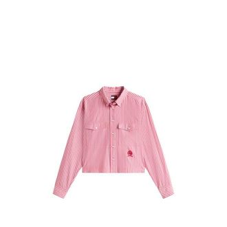 Tommy Hilfiger Chemise ray&eacute;e courte en coton