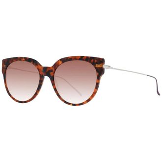 Scotch & Soda Braune Damen Runde Sonnenbrille Gradient - - Accessories - Damen - Braun - ONE SIZE