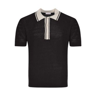 Paolo Pecora Homme, Pulls, Noir, Taille: M Maglia A Polo