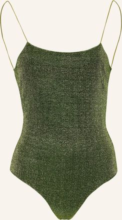 Os&eacute;ree Badeanzug Lumiere Maillot Mit Glitzergarn gruen