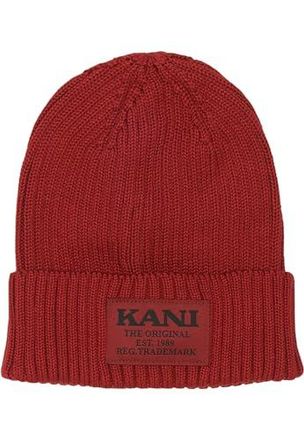 Karl Kani Unisex KA-233-006-1 KK Woven Retro Classic Beanie red, one size